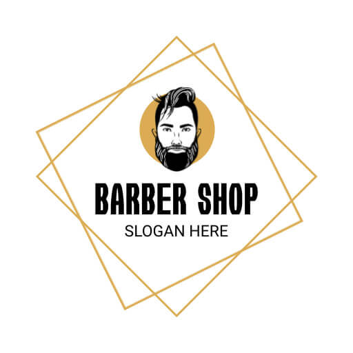 Abstract Salon Logo Design for Creative, Modern Appeal