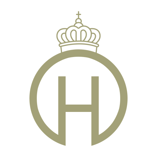 Monogram Hotel Logo Design for a Stylish and Elegant Brand