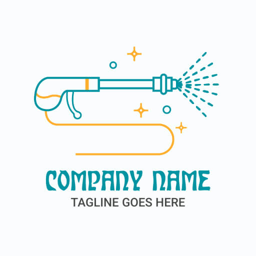 20+ Power Washing Logo Design Ideas, Images & Examples