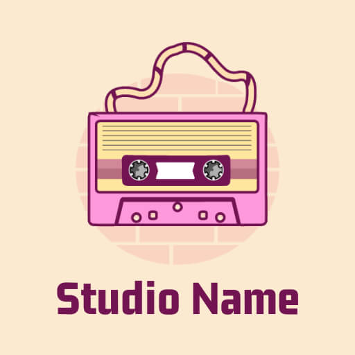 Retro-Inspired Music Logo Design for a Timeless Look