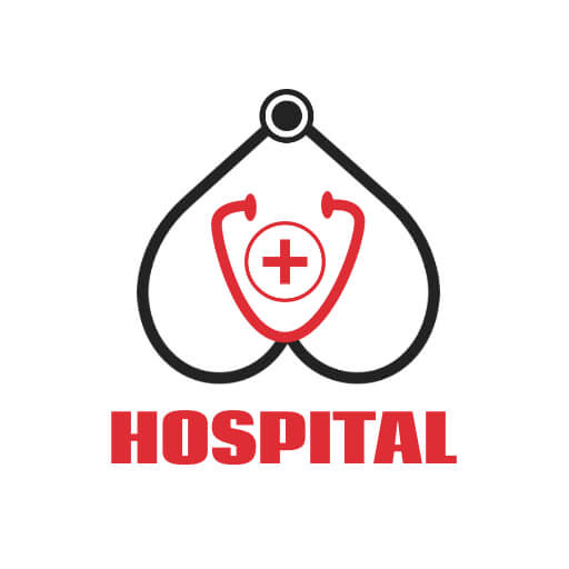 Thoughtful Hospital Logo Design for Healthcare Branding