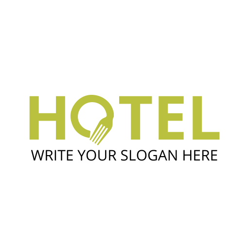 Wordmark Hotel Logo Design for a Bold and Timeless Identity