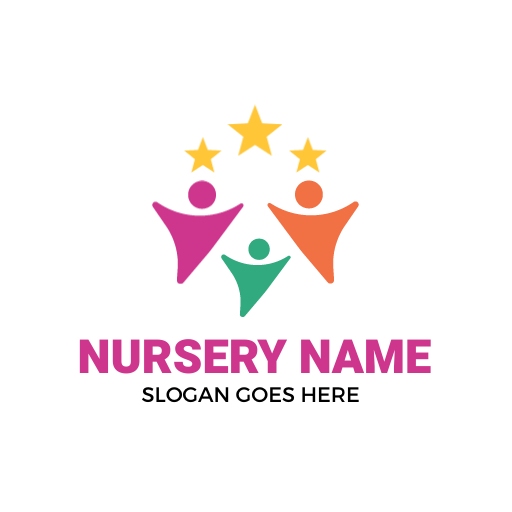 Modern Preschool Logo Template for a Sleek Identity