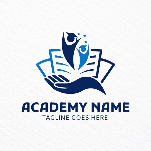 Modern Academy Logo Template for an Educational Identity