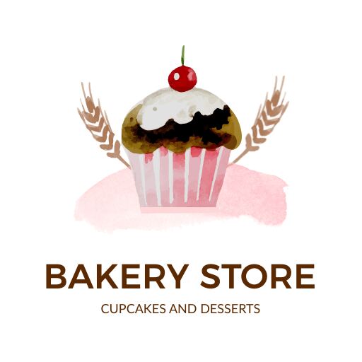 Cupcake Logo Maker | Free to Customize & Download