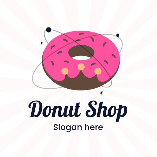 Donut Logo Design Ideas - Examples, Templates & Sample Images