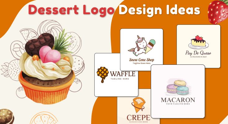 Top Dessert Logo Design Ideas - Editable Templates & Examples