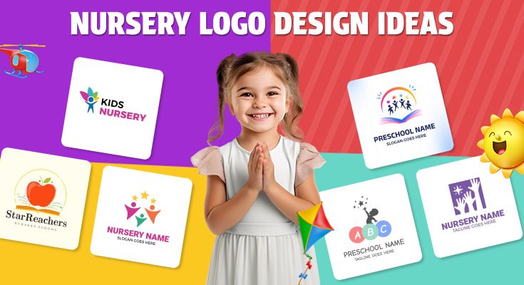 Nursery Logo Designs - Best Ideas, Templates & Sample Images