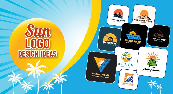 Sun Logo Ideas - 40+ Designs, Examples & Templates